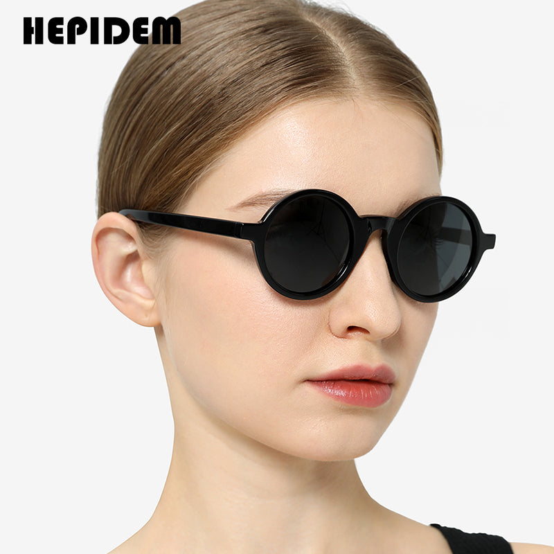 HEPIDEM Acetate Vintage Polarized Sunglasses Men Gregory Peck Brand ...